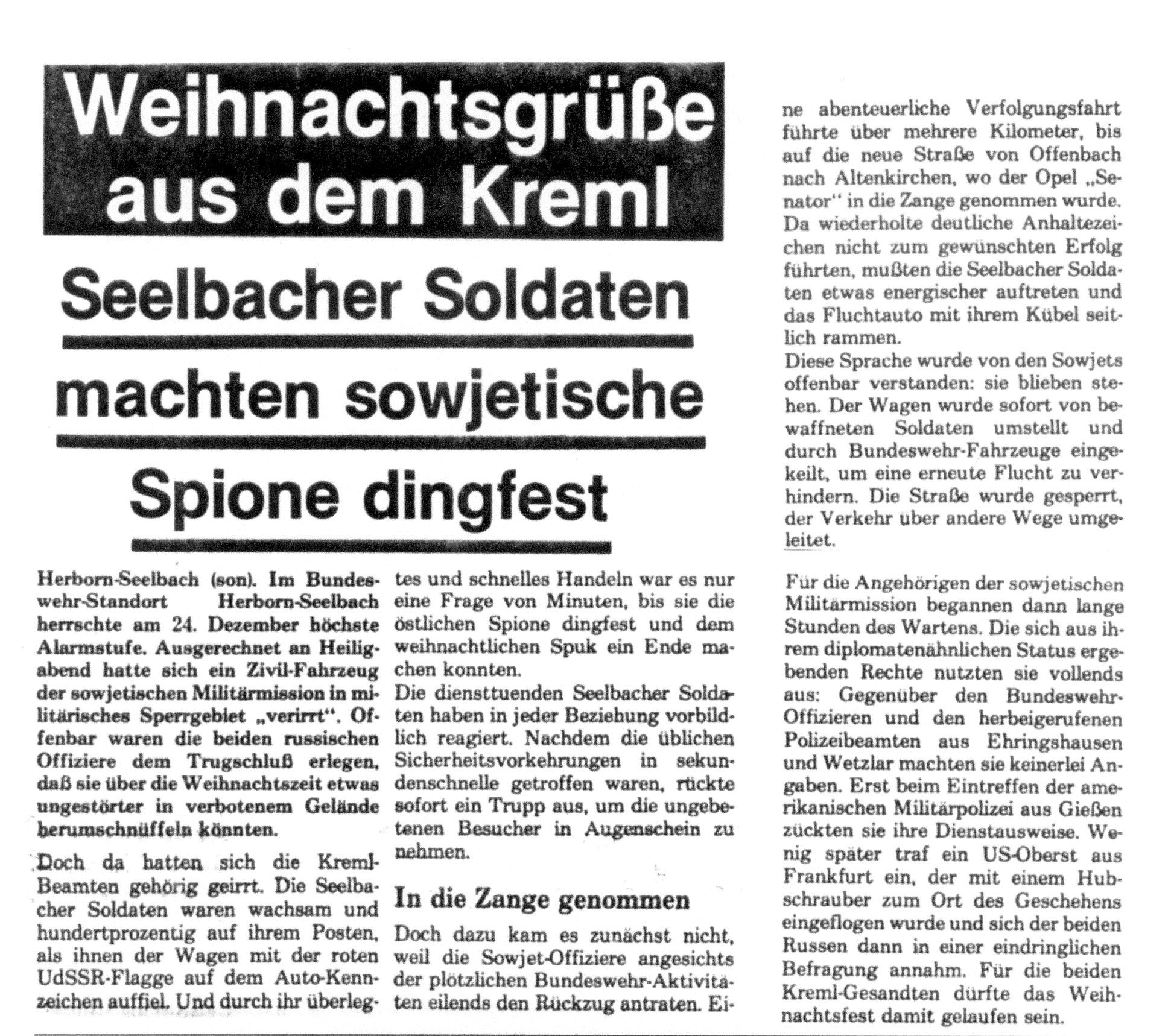 Traditionsverband der ehemaligen Garnison Herbornseelbach - Das ...